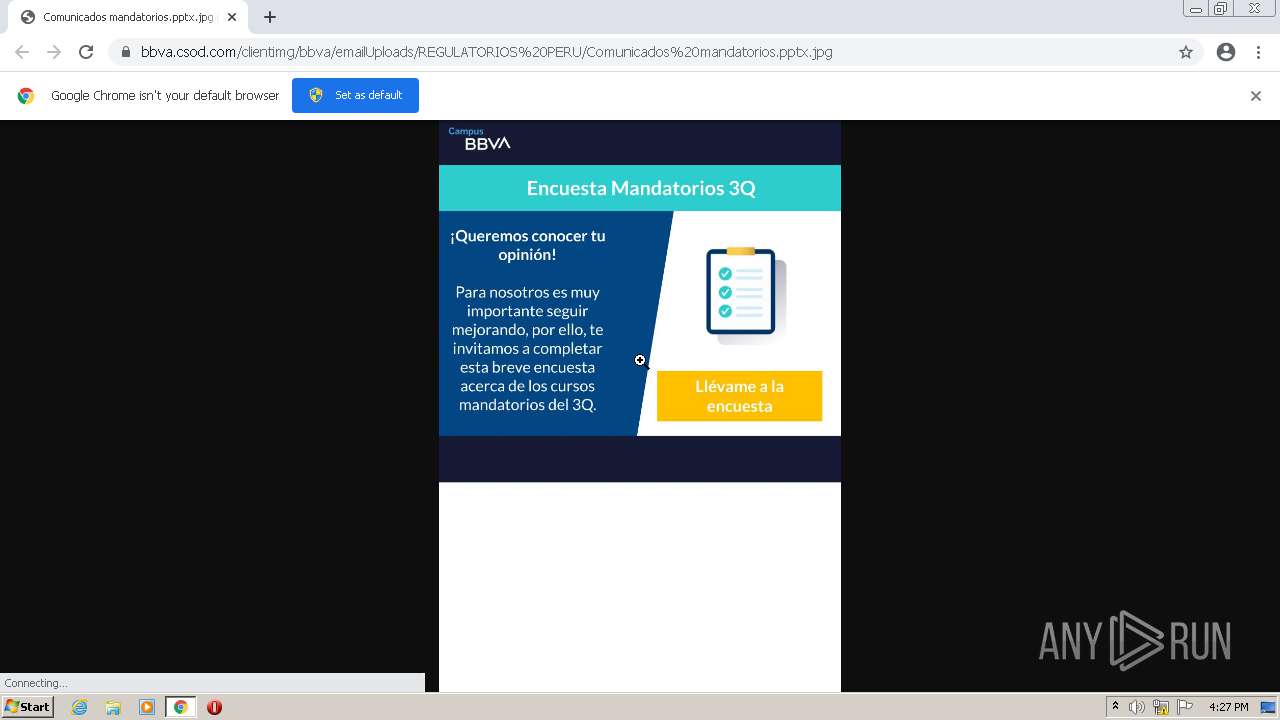 Malware analysis https://bbva.csod.com/clientimg/bbva/emailUploads/REGULATORIOS%20PERU ...