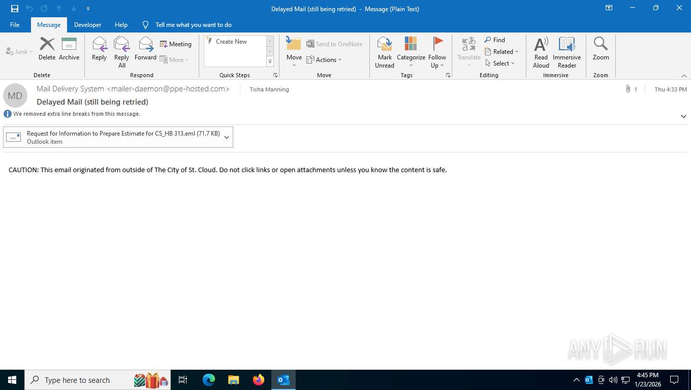 Malware analysis phish_alert_sp2_2.0.0.0.eml No threats detected | ANY ...