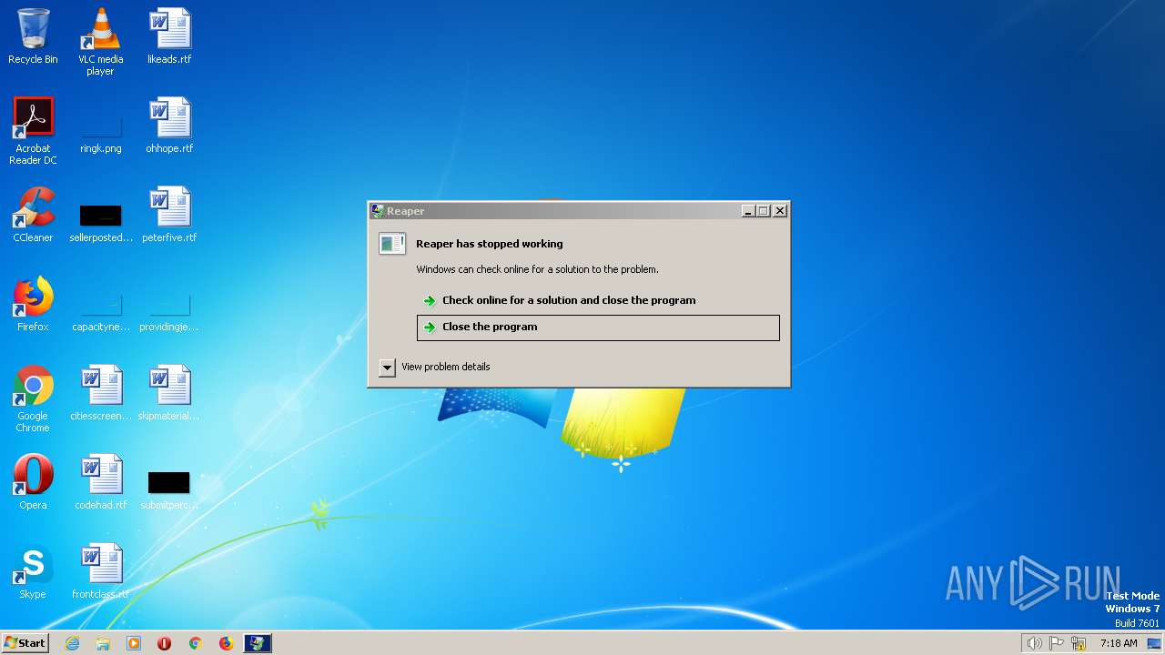 Analysis file.exe (MD5: C145368F4A398C1E079452402F19E558) No threats ...