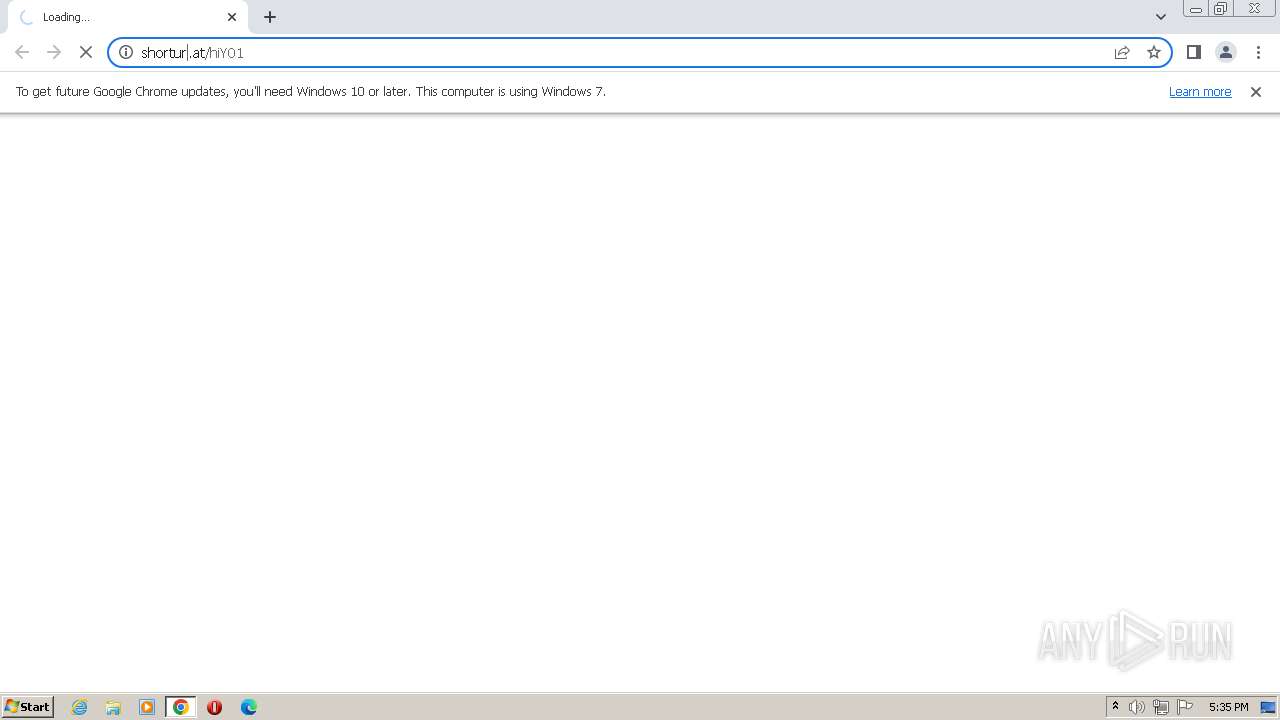 Analysis https://www.shorturl.at/hiY01 Malicious activity - Interactive analysis ANY.RUN