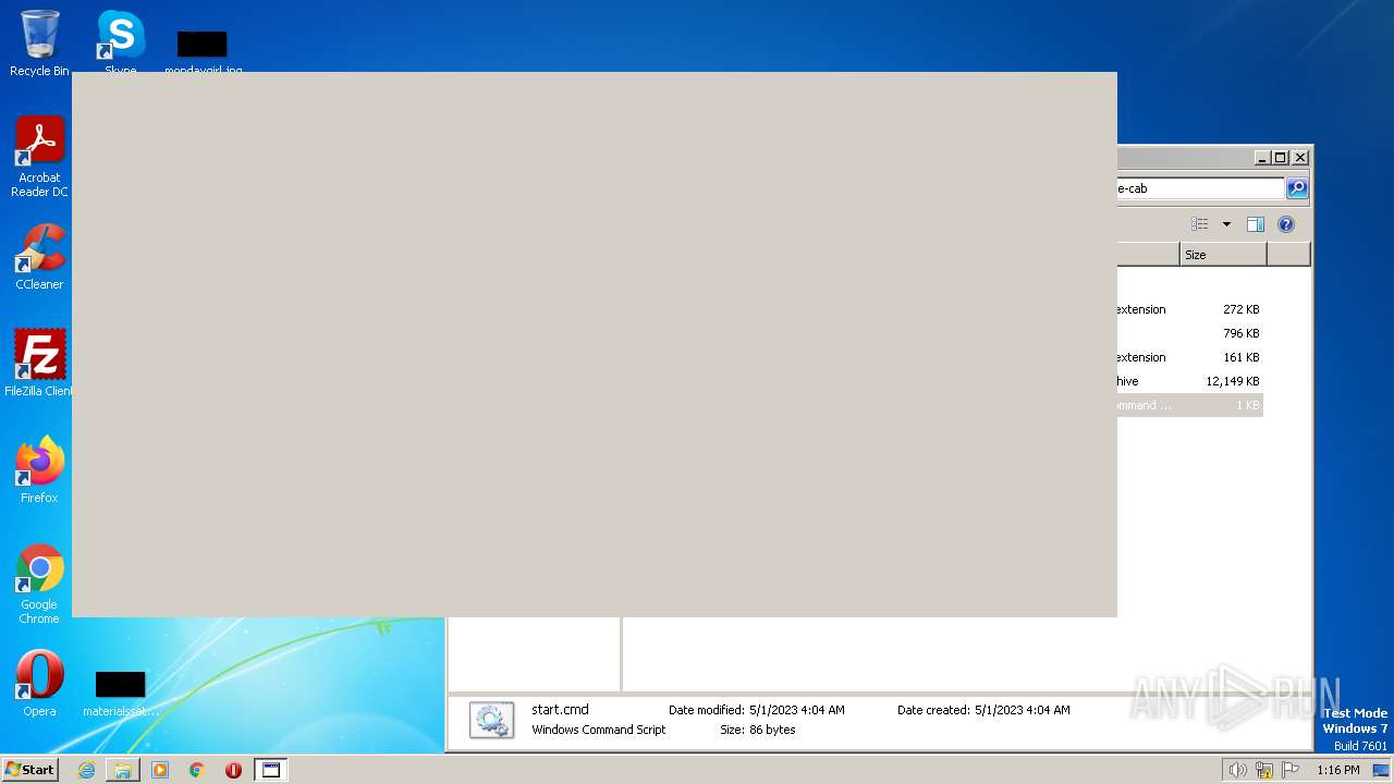 Malware analysis beetle-cab.cab Malicious activity | ANY.RUN - Malware Sandbox Online