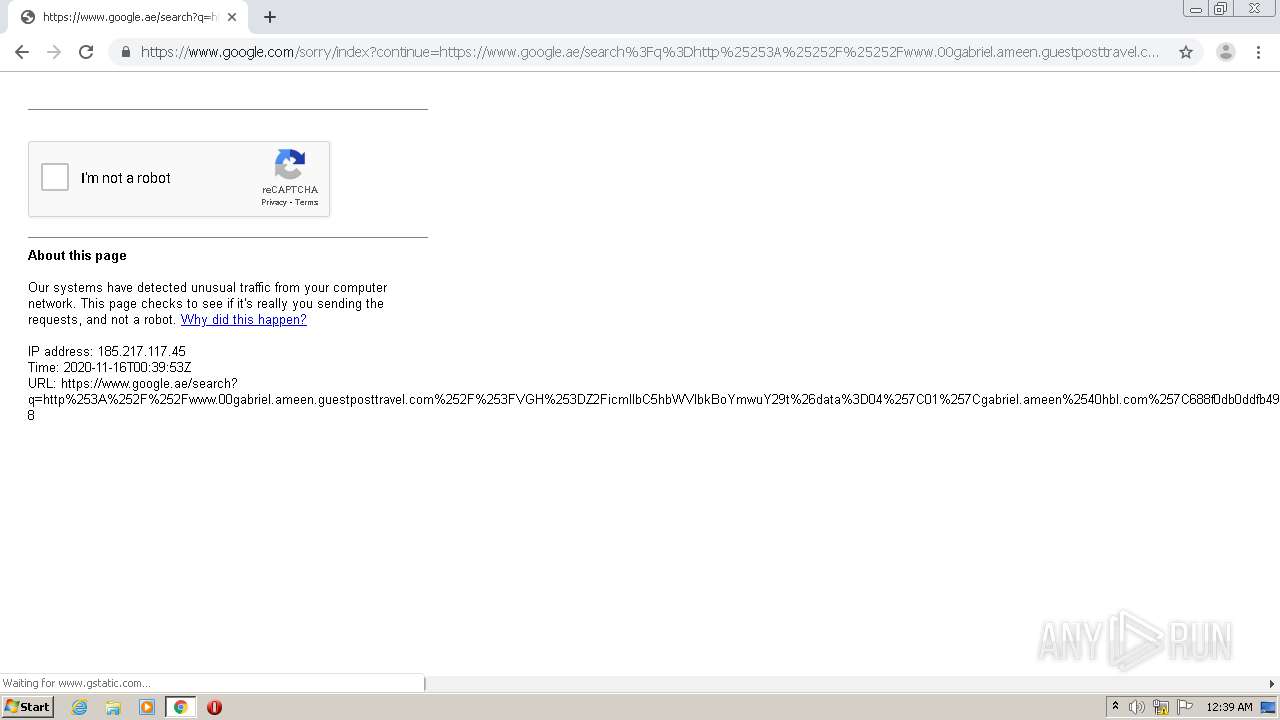 Malware Analysis Https: Eur02.safelinks.protection.outlook.com ?url