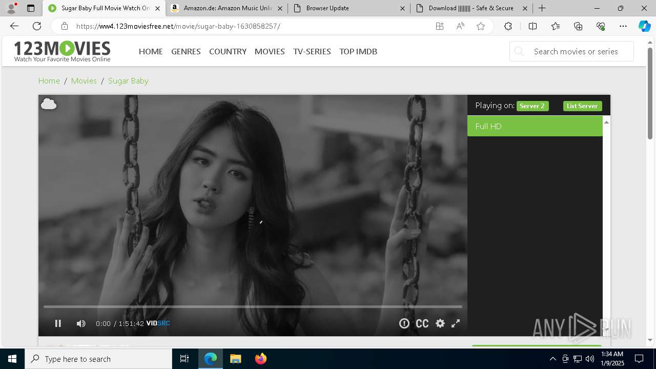 Malware analysis ww4.123moviesfree.net Malicious activity | ANY.RUN - Malware Sandbox Online
