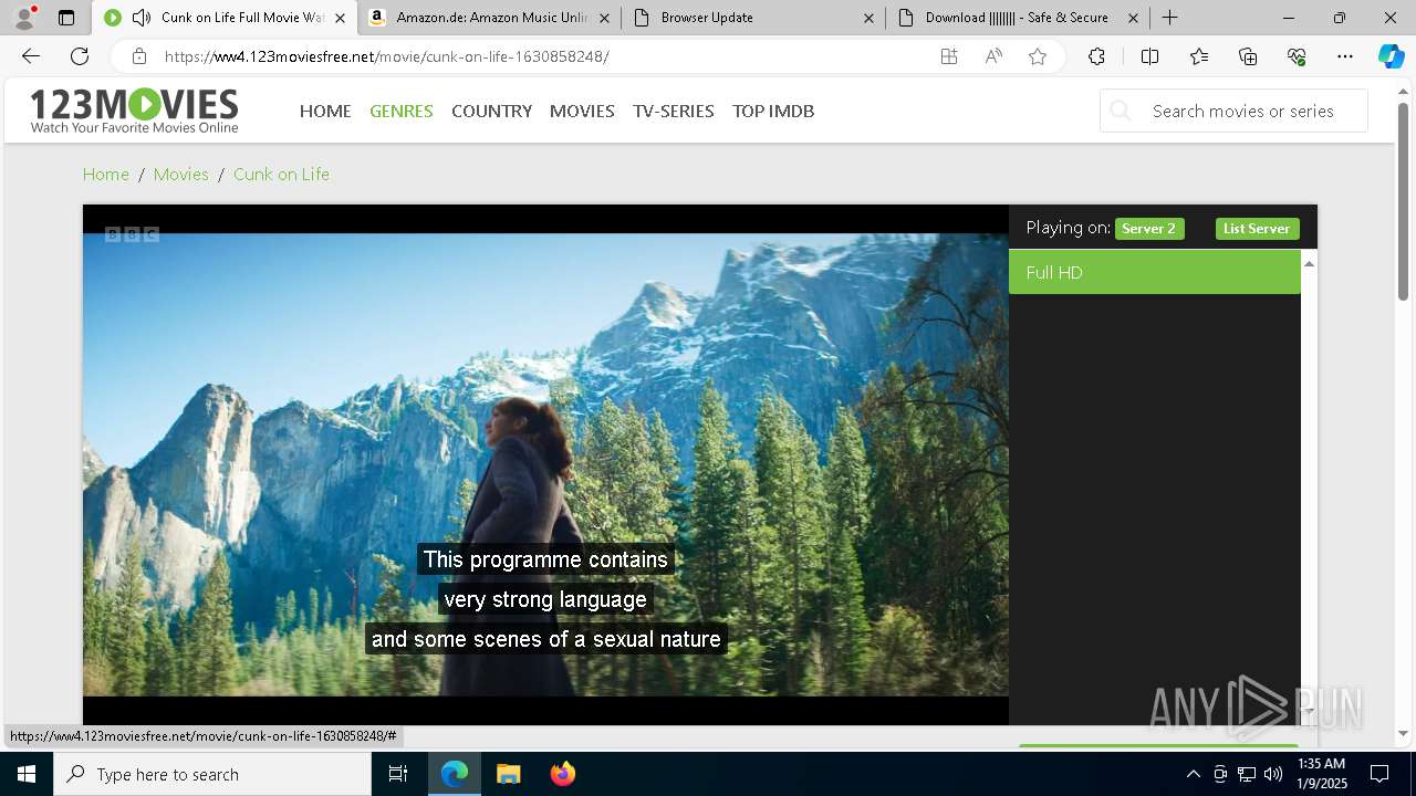 Malware analysis ww4.123moviesfree.net Malicious activity | ANY.RUN - Malware Sandbox Online
