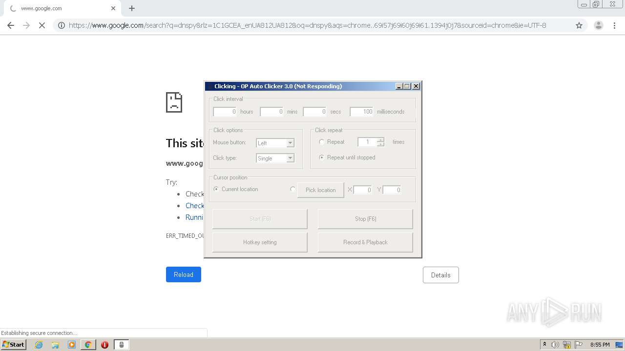 https://sourceforge.net/projects/orphamielautoclicker/ | ANY.RUN - Free ...