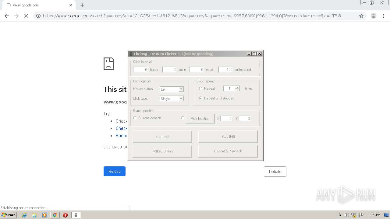 Malware analysis https://sourceforge.net/projects/orphamielautoclicker/ Malicious activity | ANY ...