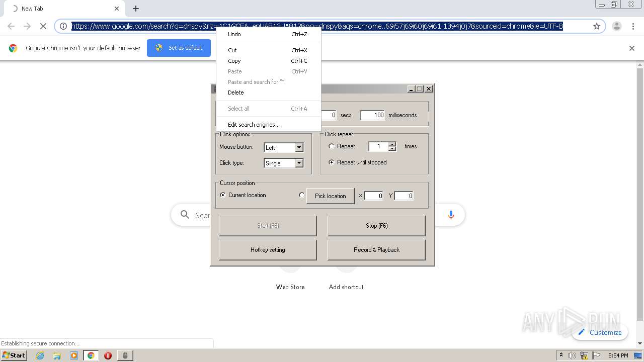Malware analysis https://sourceforge.net/projects/orphamielautoclicker ...