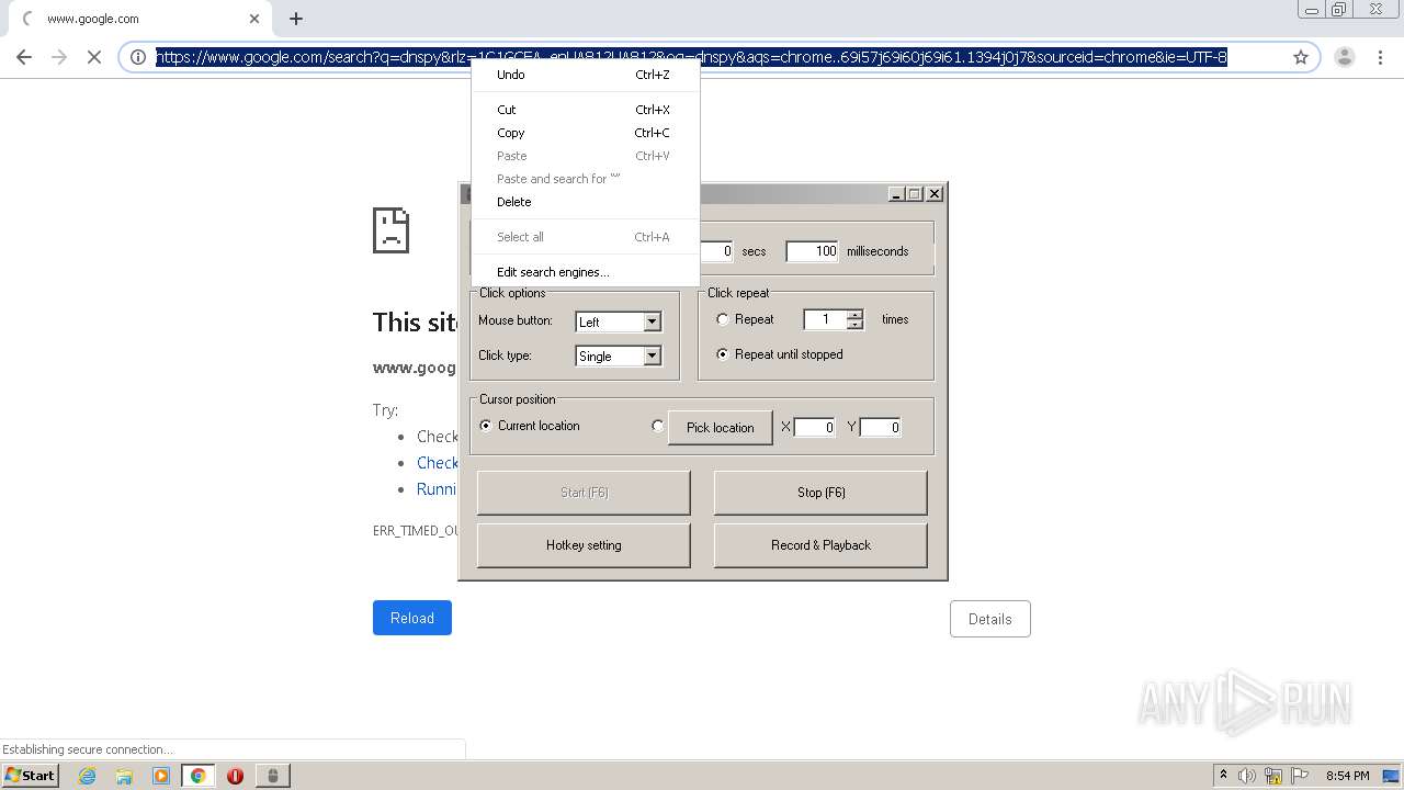 Malware analysis https://sourceforge.net/projects/orphamielautoclicker/ Malicious activity | ANY ...