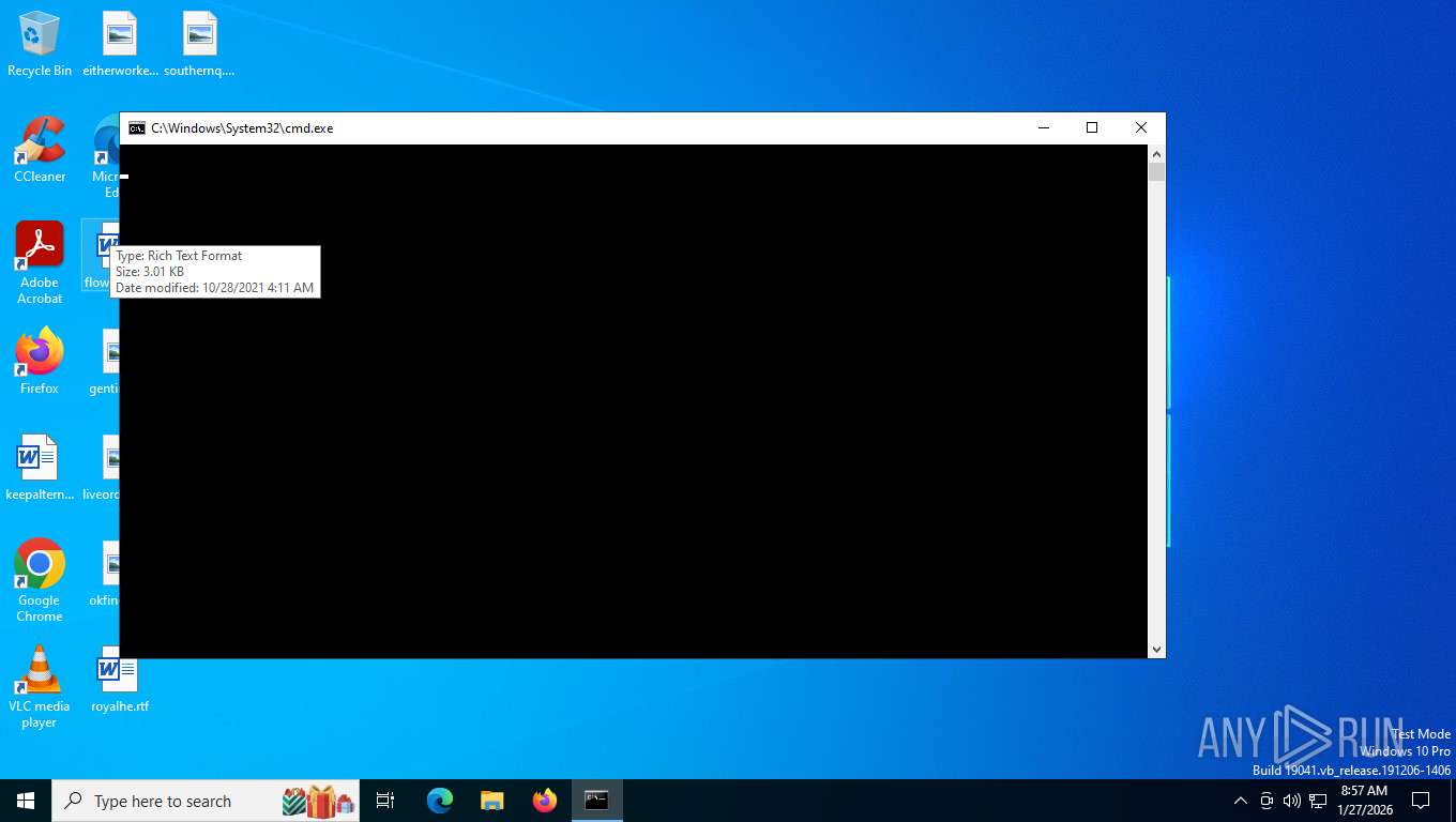 Malware analysis file Malicious activity | ANY.RUN - Malware Sandbox Online