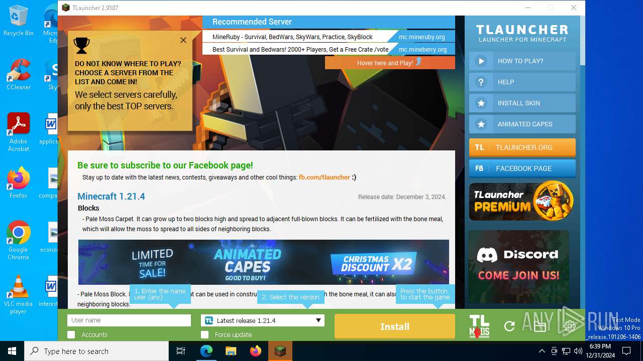 Analysis https://github.com/Nekiplay/Temp/releases/download/Vape/Vape.v4.04.zip Malicious ...