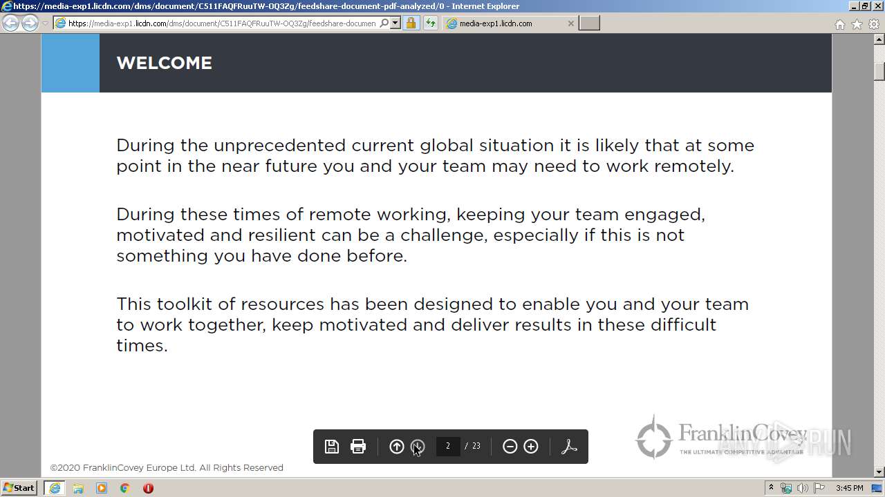 Malware analysis https://media-exp1.licdn.com/dms/document ...