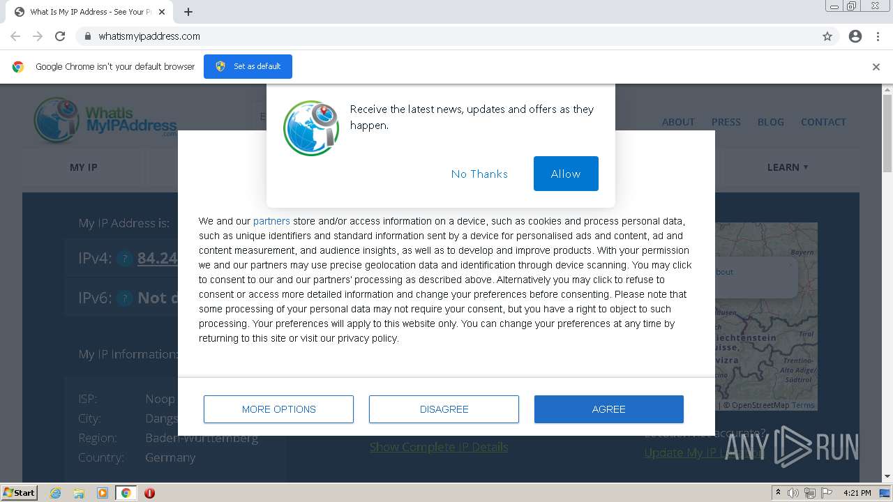 Malware analysis https://cdn.whatismyipaddress.com Malicious activity | ANY.RUN - Malware ...