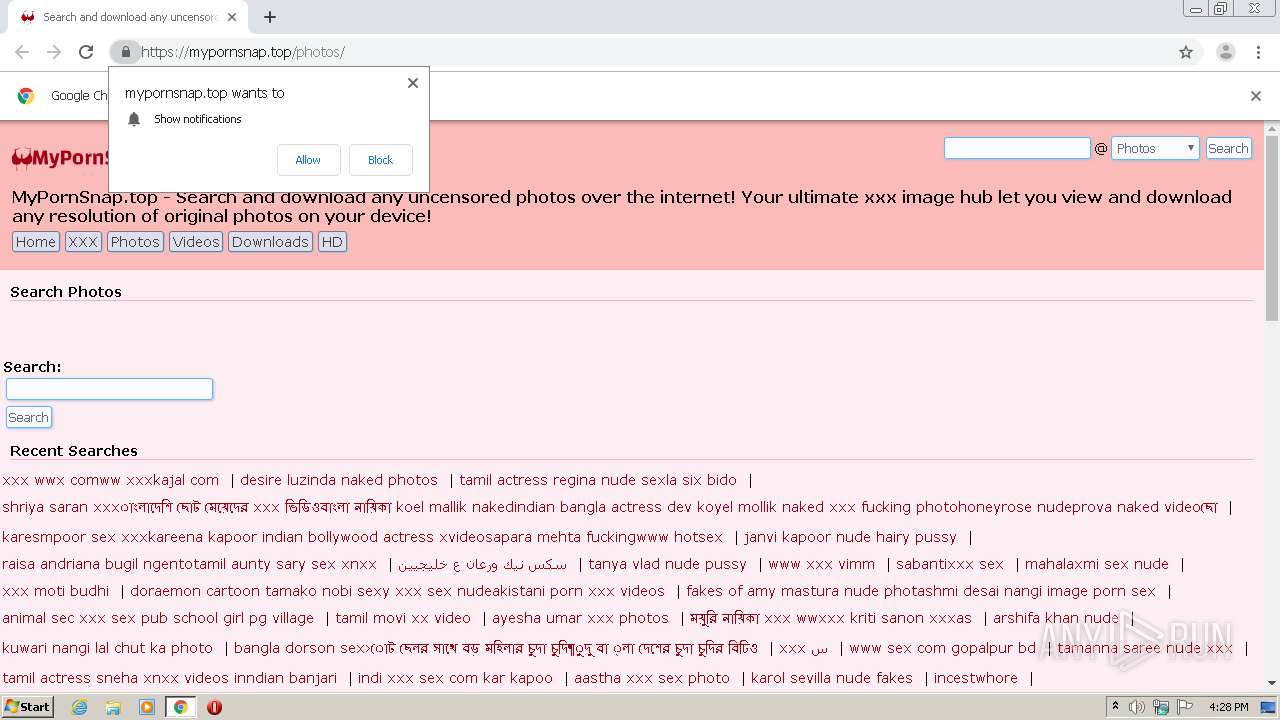 Analysis http://mysnap.xyz Suspicious activity - Interactive analysis ...