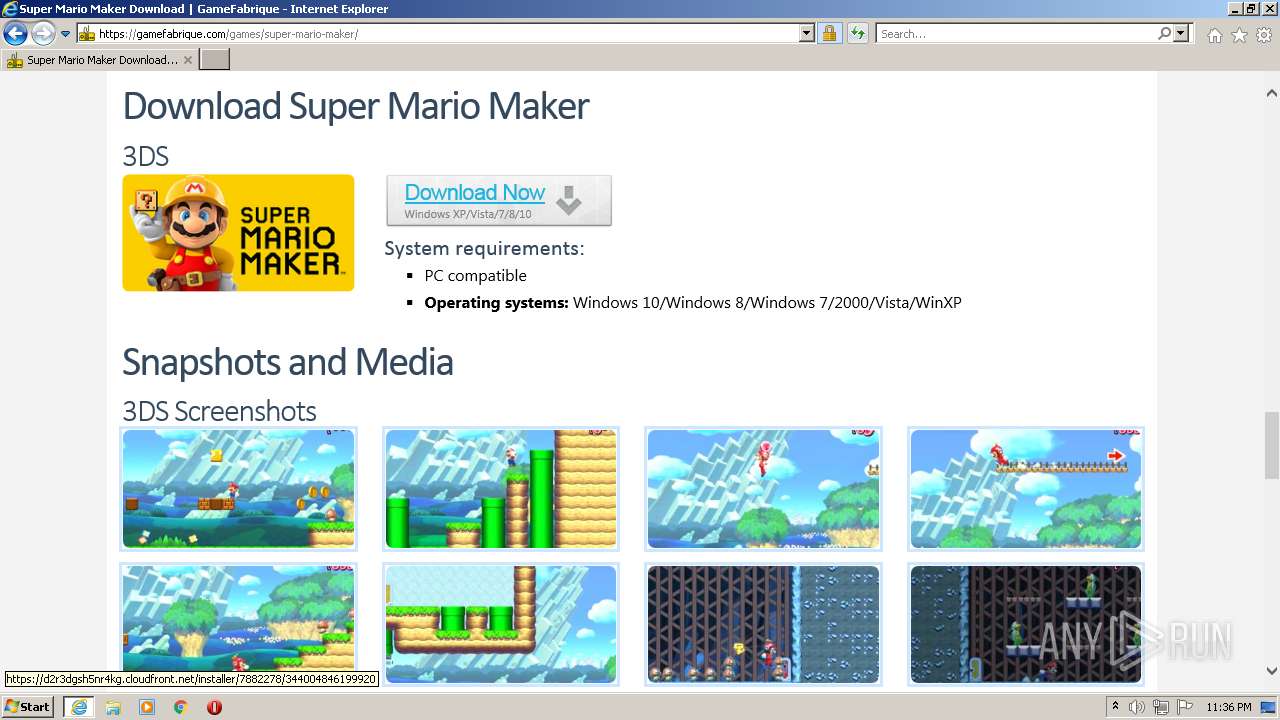 Analysis https://gamefabrique.com Malicious activity - Interactive analysis ANY.RUN