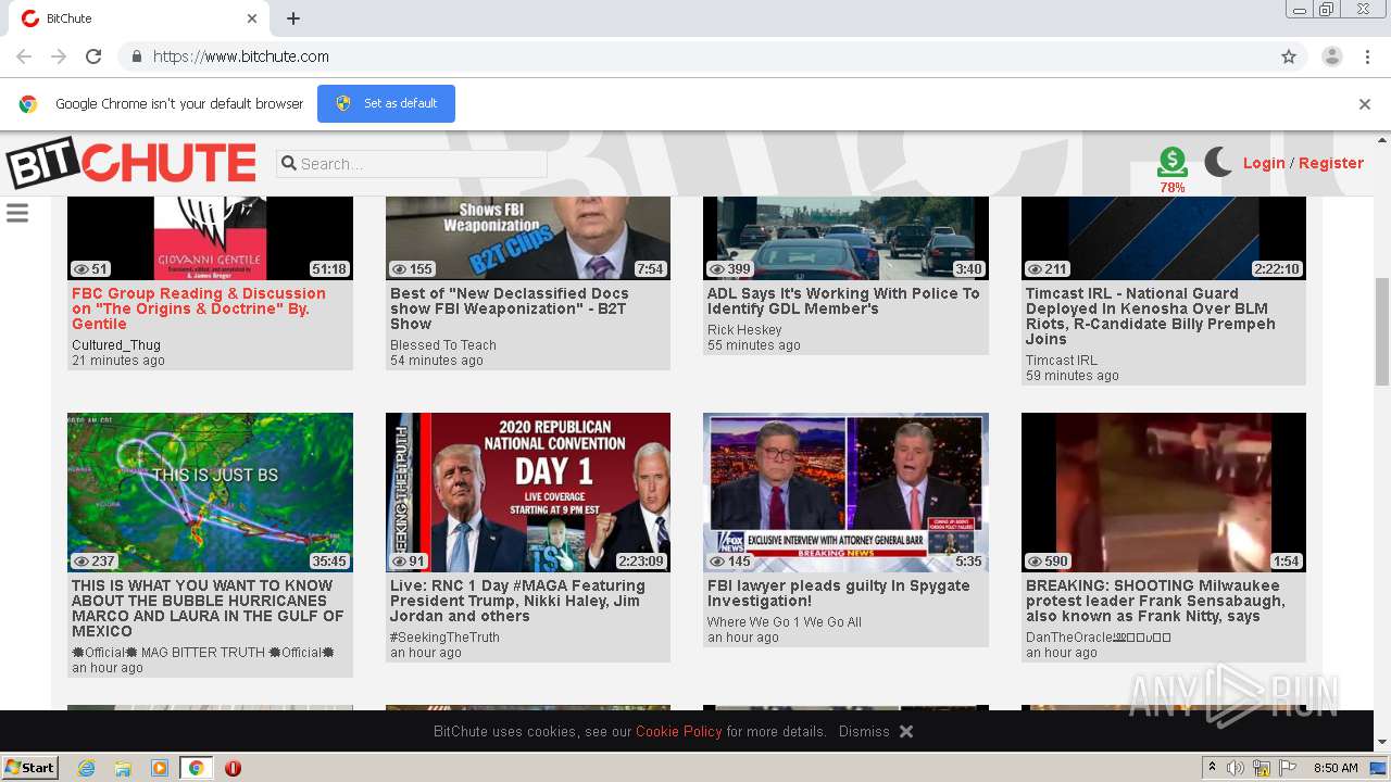 Malware analysis http://www.bitchute.com Malicious activity | ANY.RUN ...