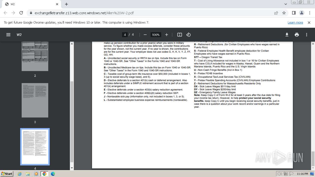 Malware analysis https://exchangefiletransfer.z13.web.core.windows.net/ Malicious activity | ANY ...
