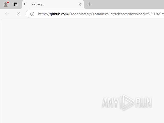 Malware analysis https://github.com/FroggMaster/CreamInstaller/releases ...