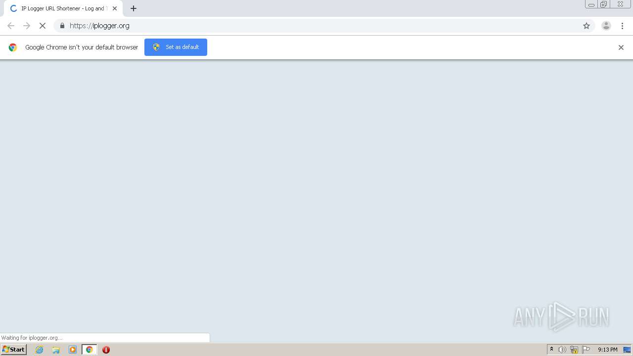 Malware analysis https://iplogger.org/ Malicious activity | ANY.RUN ...