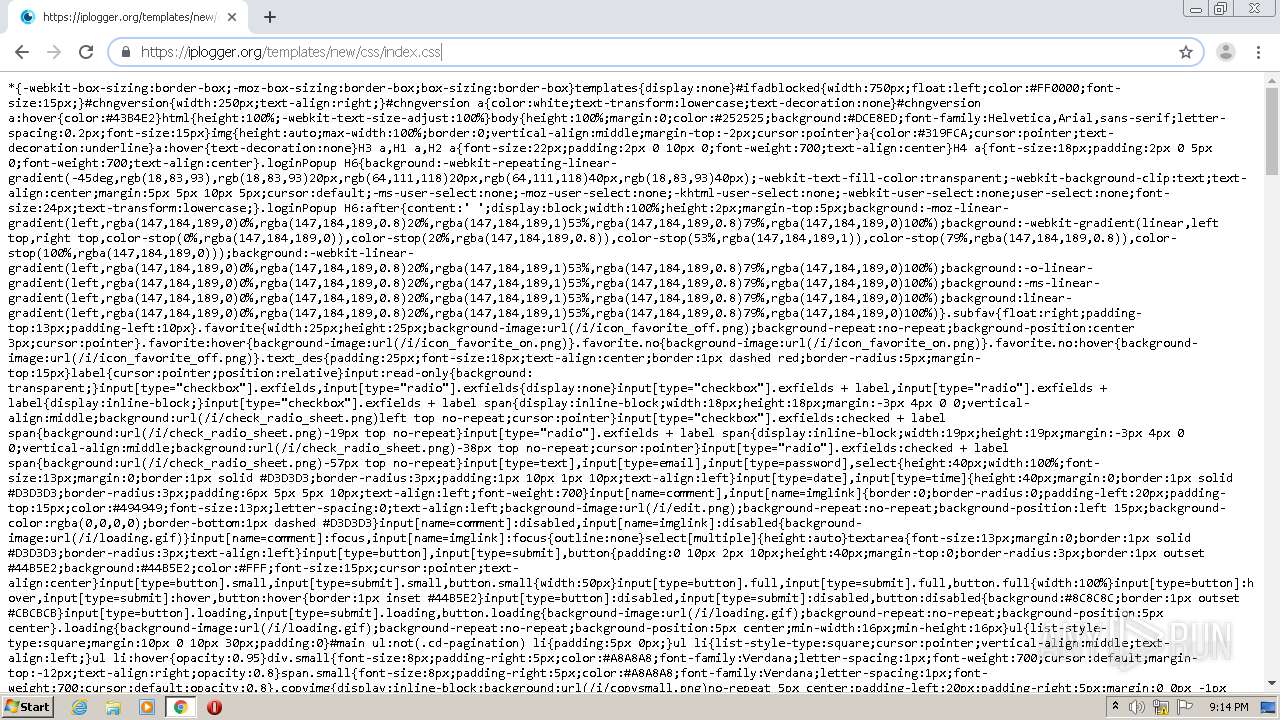 Malware analysis https://iplogger.org/ Malicious activity | ANY.RUN ...