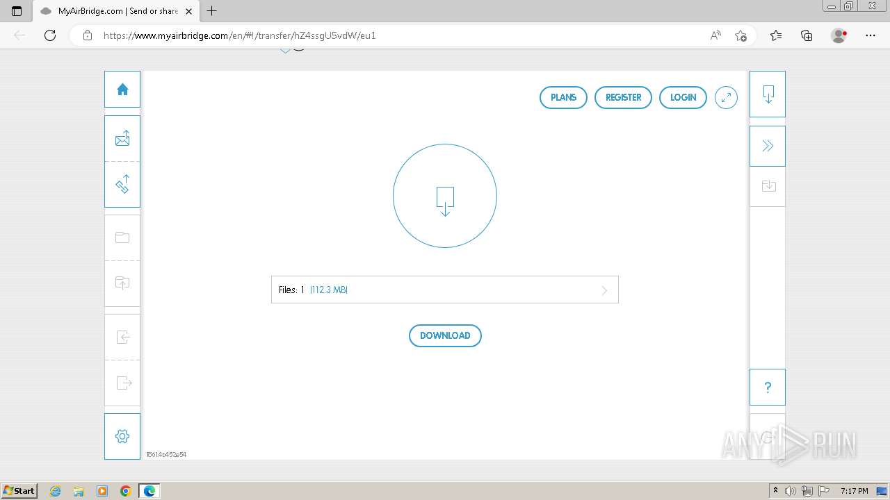 Malware analysis https://mab.to/t/hZ4ssgU5vdW/eu1 Malicious activity | ANY.RUN - Malware Sandbox ...