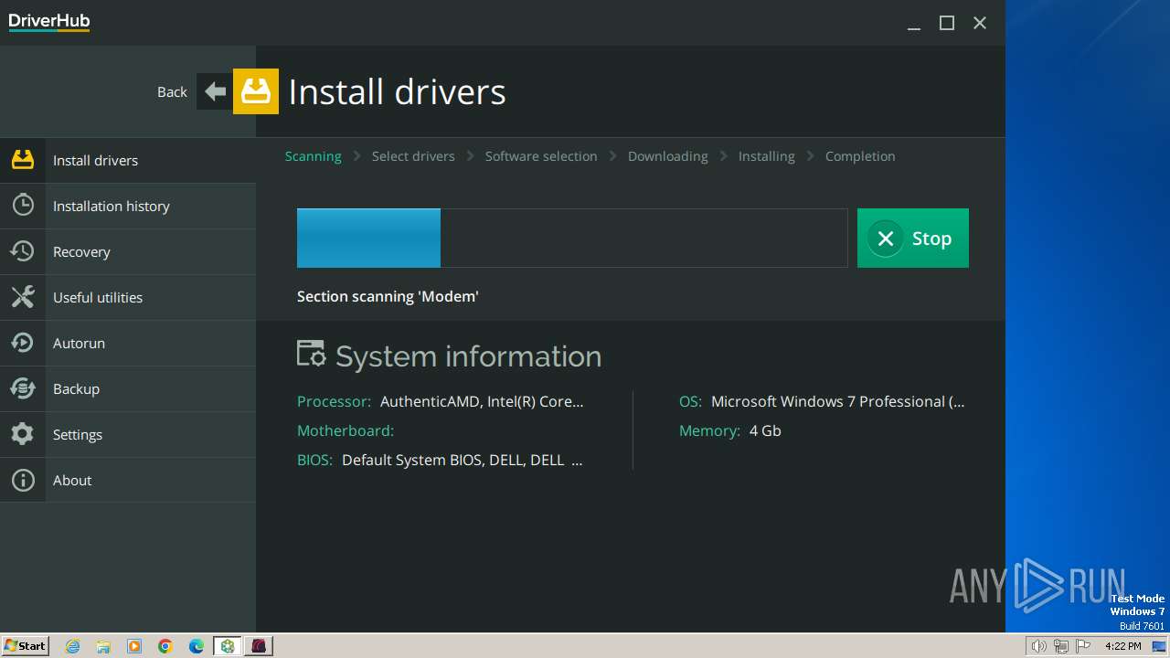 Malware Analysis Driver-hub-install 28.exe Malicious Activity