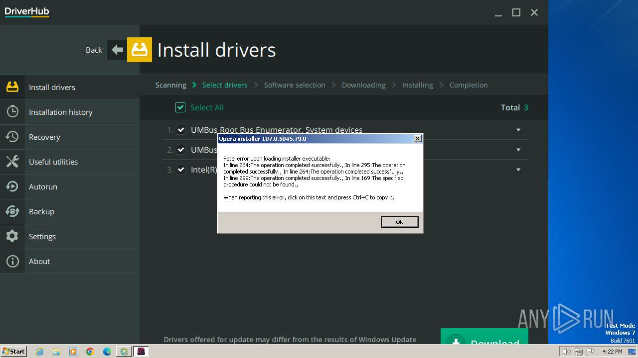 Malware Analysis Driver-hub-install 28.exe Malicious Activity
