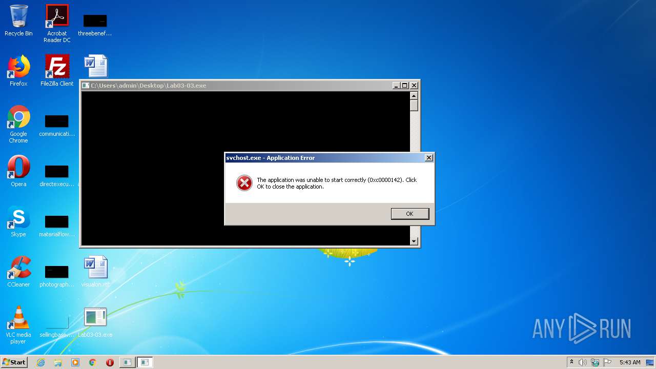 Malware Analysis Lab03-03.exe Malicious Activity 