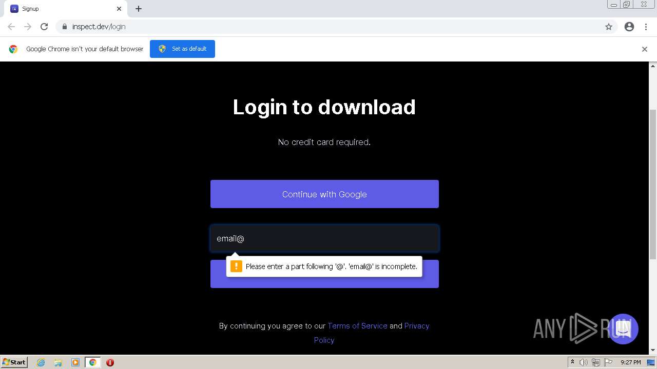 Malware analysis https://59.email.stripe.com/CL0/https:%2F%2Finspect.dev%2Faccount/1 ...