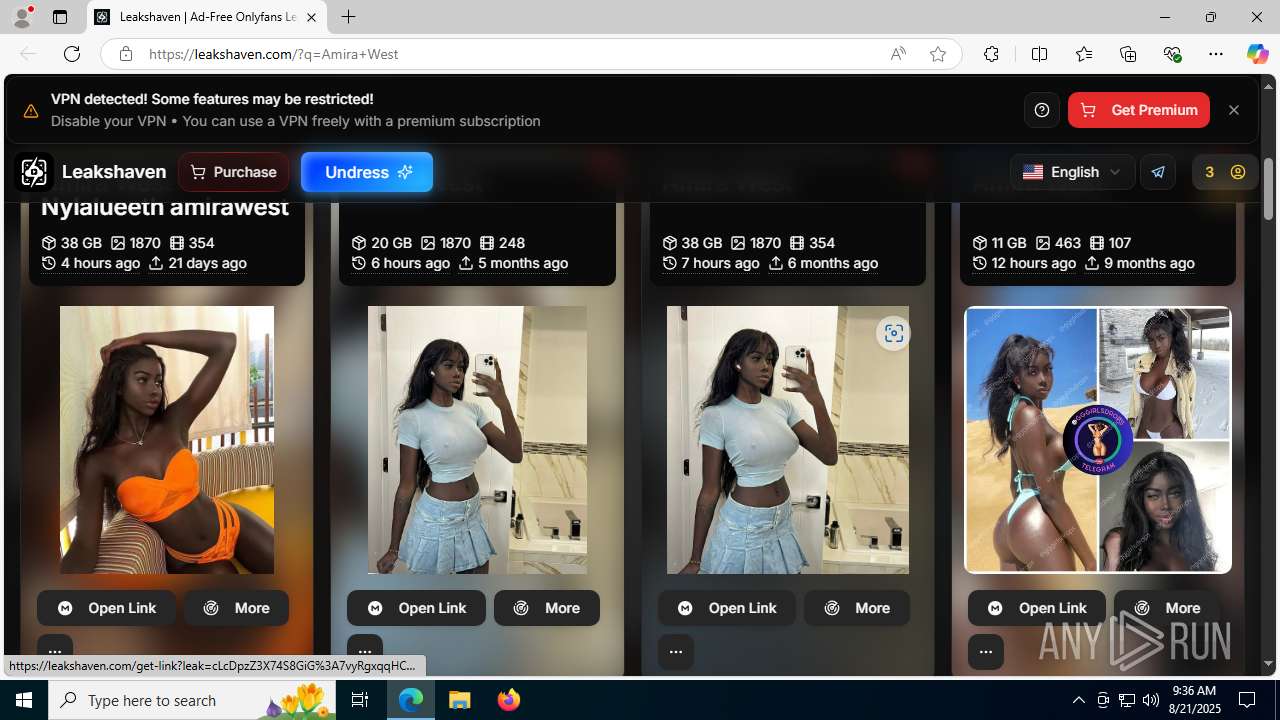Malware analysis leakshaven.com Malicious activity | ANY.RUN - Malware Sandbox Online