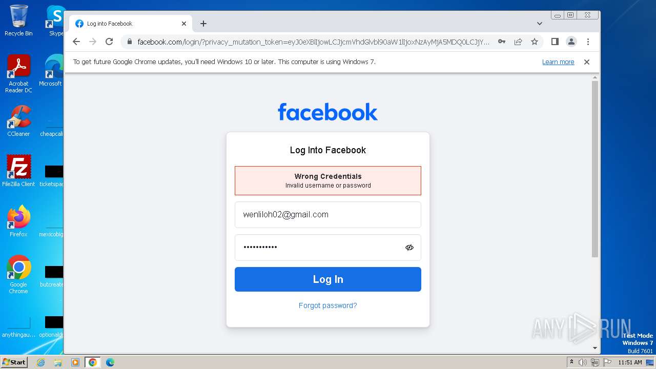 Malware analysis malware.exe Malicious activity | ANY.RUN - Malware ...