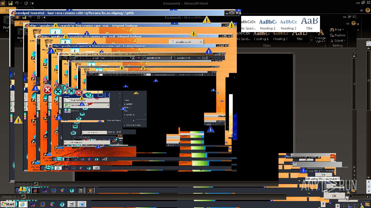 Malware analysis MEMZ - CLEANED - Password is MEMZ.rar Malicious ...