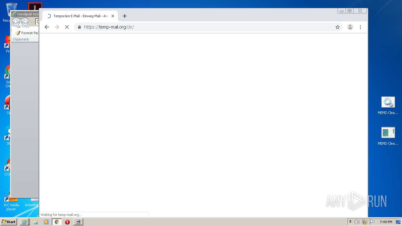 Malware analysis MEMZ - CLEANED - Password is MEMZ.rar Malicious ...