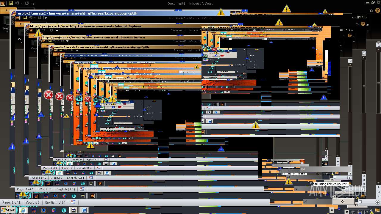 Malware analysis MEMZ - CLEANED - Password is MEMZ.rar Malicious ...