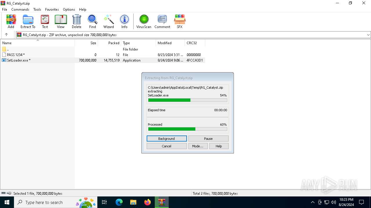 Malware analysis RG_Catalyst.zip Malicious activity | ANY.RUN - Malware ...