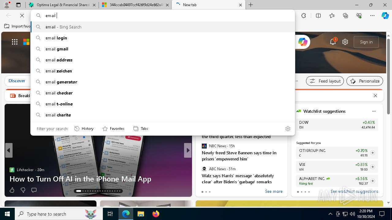 Analysis https://optima-al.fibery.io/@public/forms/3xHlTbCY Malicious activity - Interactive ...