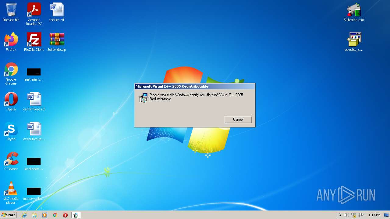 Malware Analysis Sulfoxide.zip Malicious Activity 