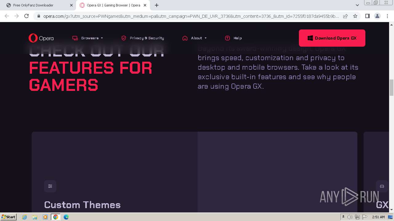 Malware analysis ofleak.us Malicious activity | ANY.RUN - Malware Sandbox Online