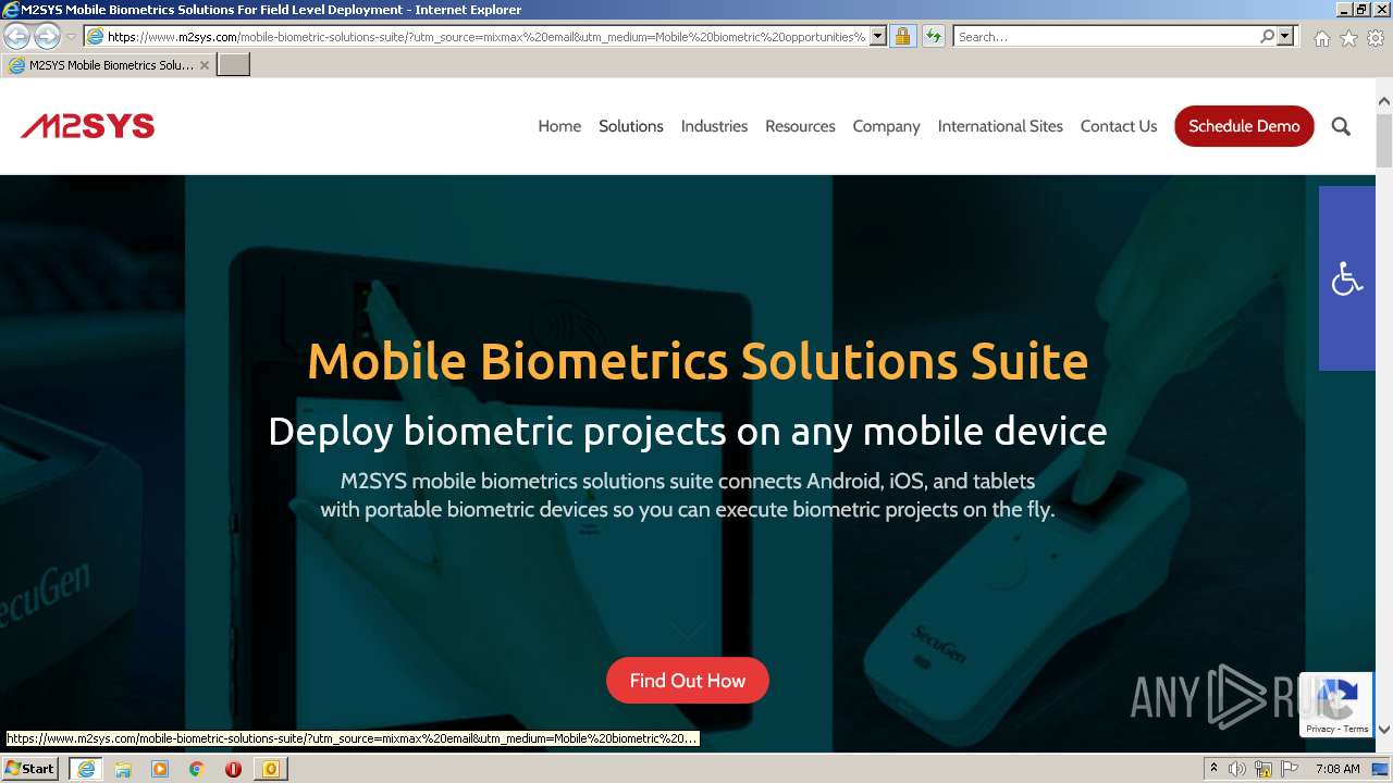 Analysis Mobile biometric opportunities with M2SYS e-Gov Platform.msg (MD5 ...