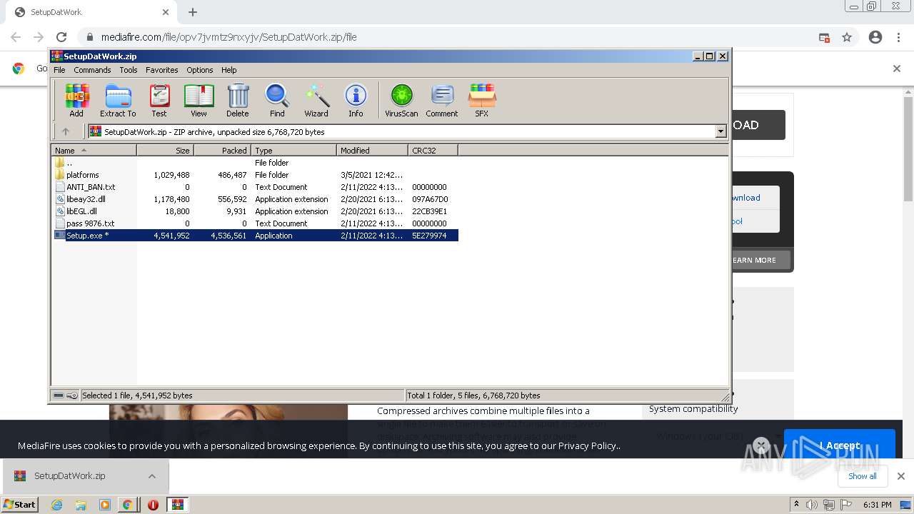 Malware Analysis Https:  Www.mediafire.com File Opv7jvmtz9nxyjv 