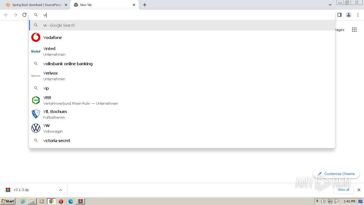 Malware analysis https://sourceforge.net/projects/spring-boot.mirror/ Malicious activity | ANY ...