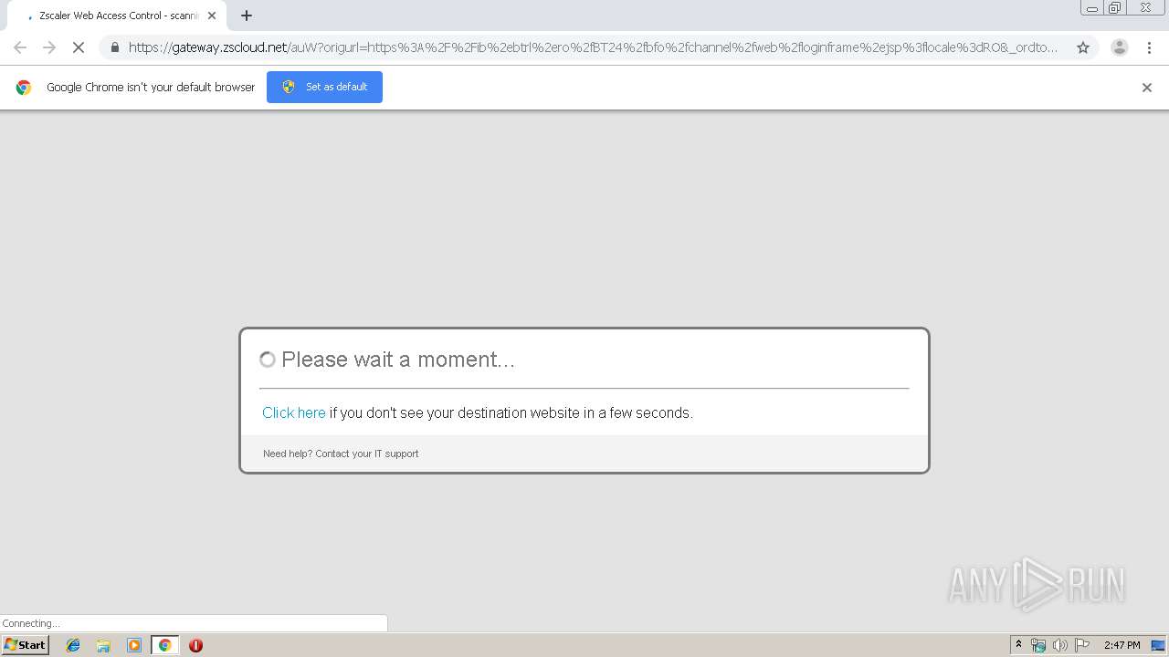 Malware Analysis Https: Gateway.zscloud.net Auw?origurl=https%3a%2f
