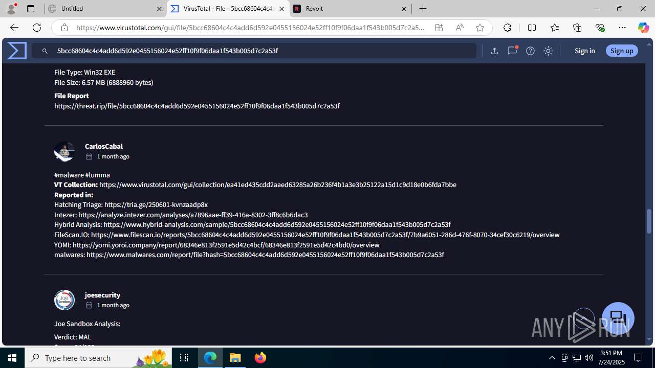 Malware analysis https://getsolara.dev/download/static/files/BootstrapperNew.exe Malicious ...