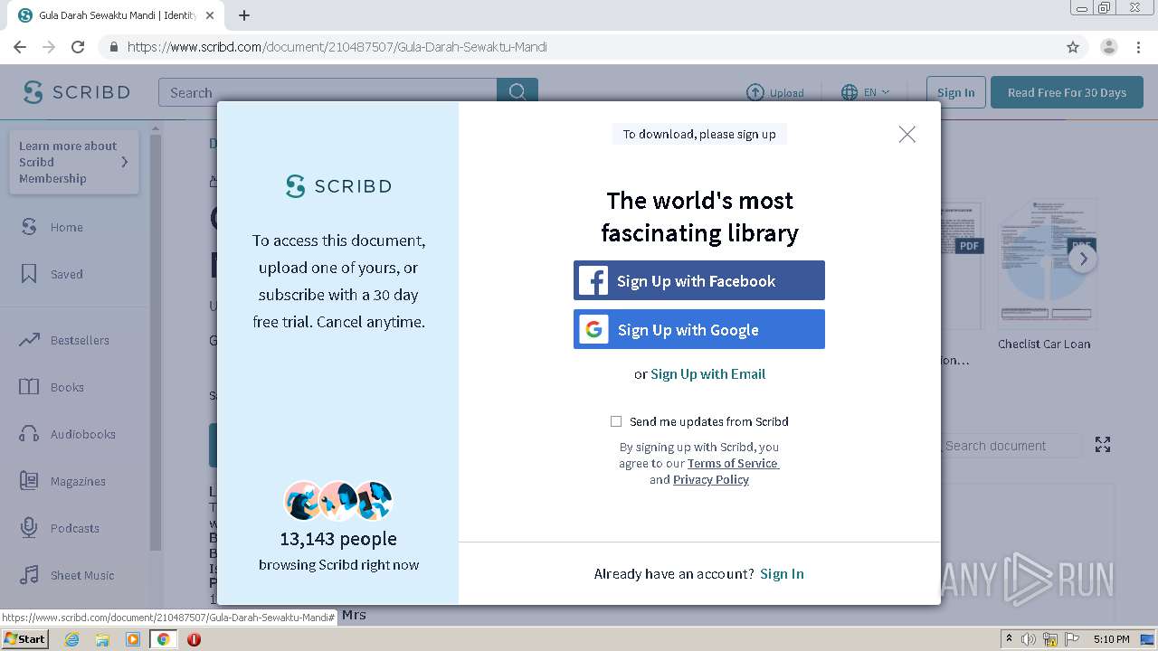 Malware analysis https://www.scribd.com/document/208171560/ASURION ...