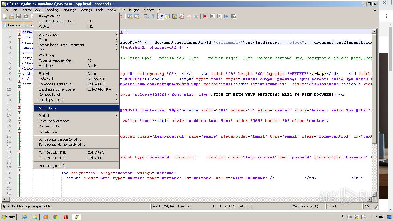 Malware analysis https://glip-vault-1.s3-accelerate.amazonaws.com/web ...