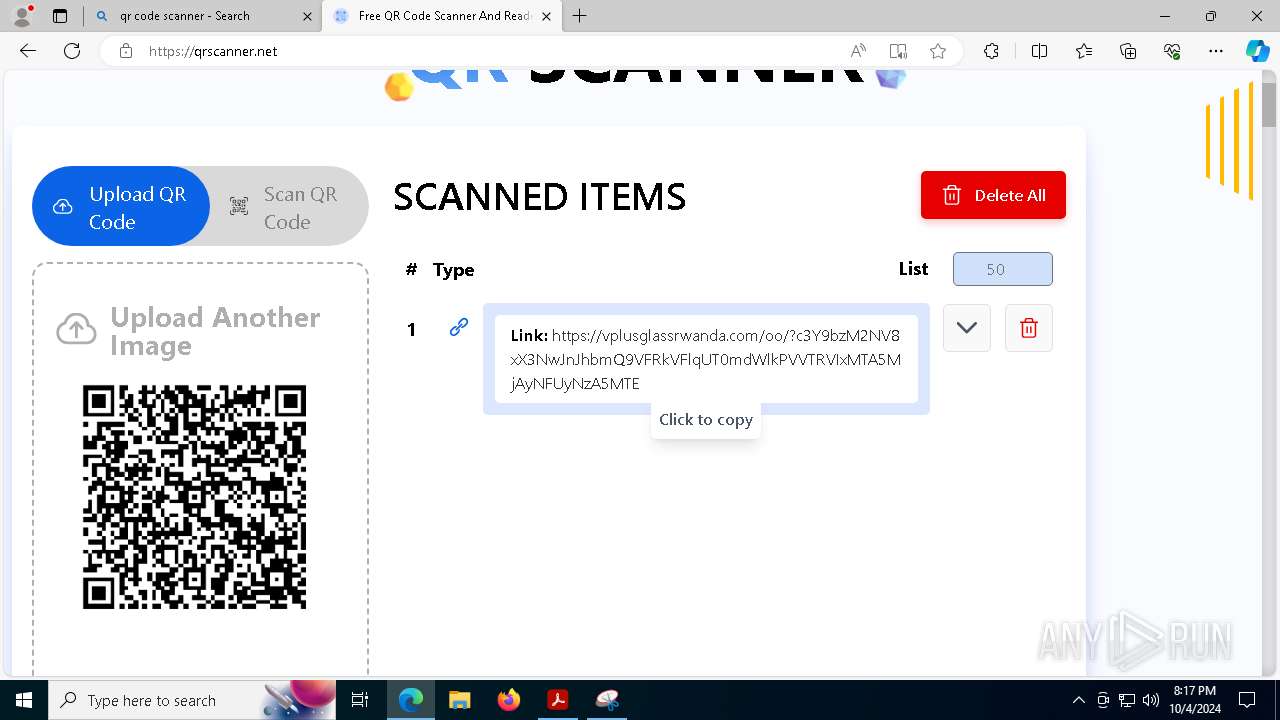 Malware analysis Signed_Revised_Contract_Crystal_Required_Signature.pdf Malicious activity | ANY ...