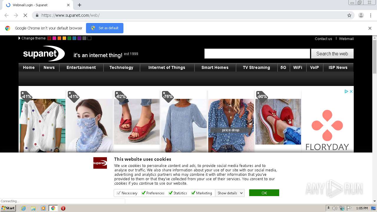 Malware analysis https://webmail.supanet.com/?_task=mail&_action=show&_uid=604&_mbox=Trash ...