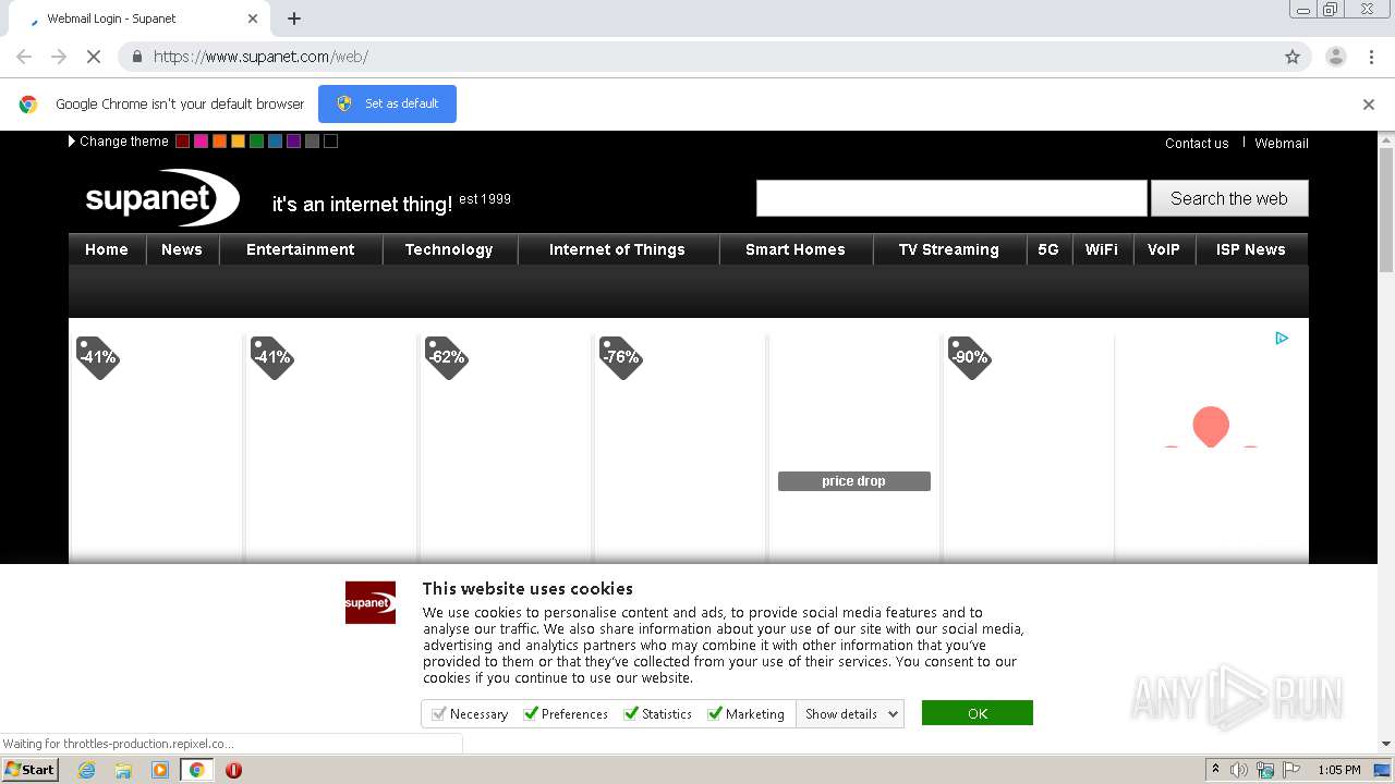 Malware analysis https://webmail.supanet.com/?_task=mail&_action=show ...