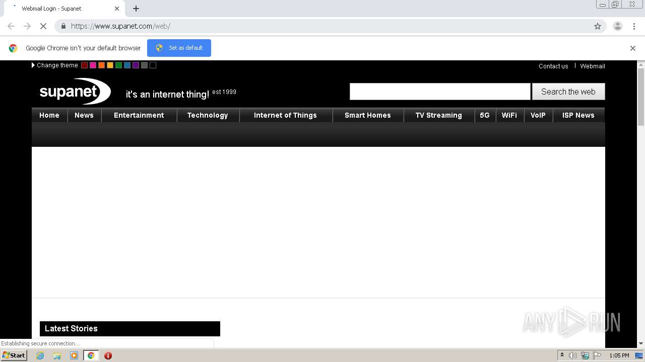 Malware analysis https://webmail.supanet.com/?_task=mail&_action=show&_uid=604&_mbox=Trash ...