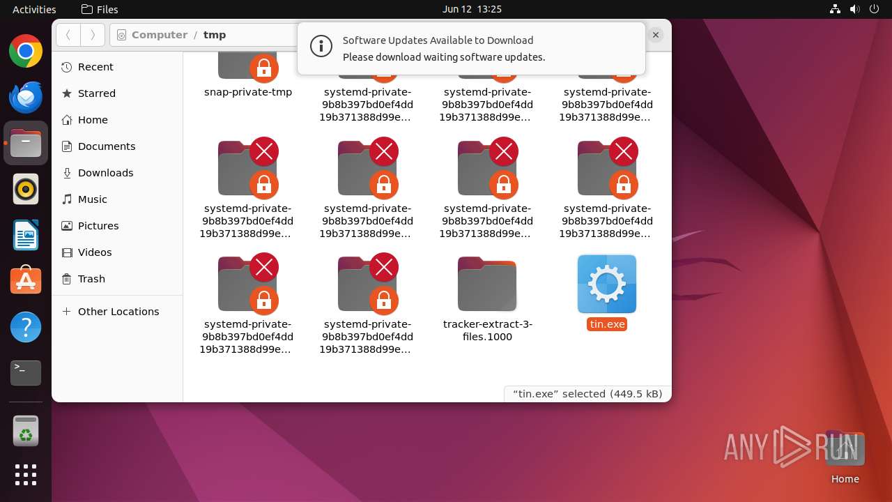 Malware analysis tin.exe Malicious activity | ANY.RUN - Malware Sandbox ...